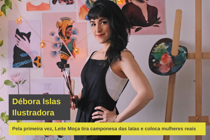 Leite Moça tira camponesa das latas e coloca mulheres reais através do ...